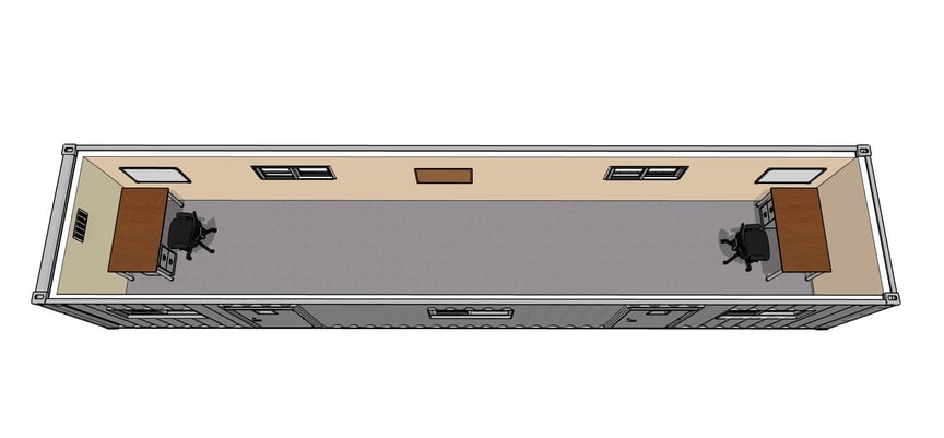 Floor Plans for Custom Mobile Office Buildings | Wilmot