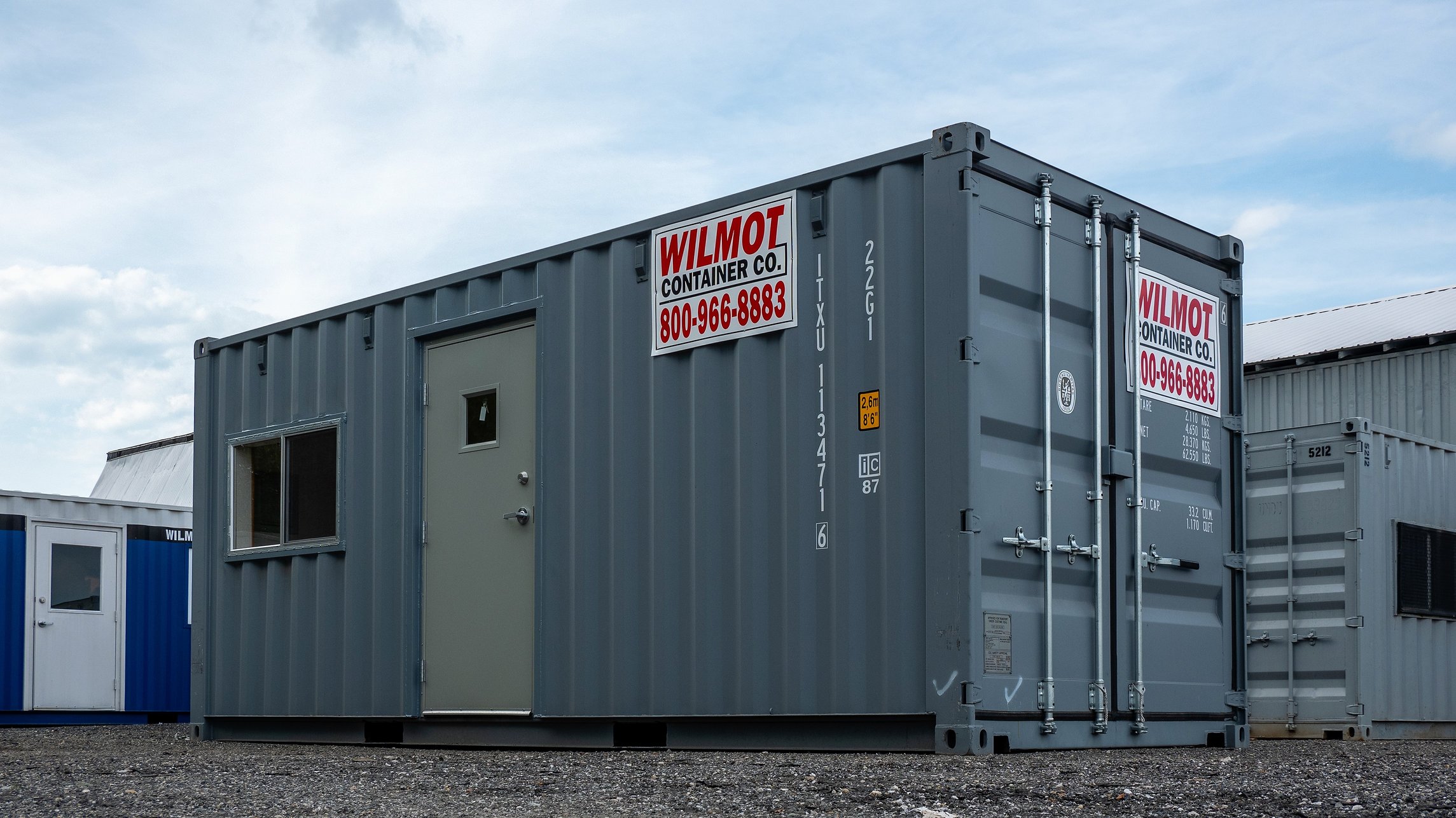 Custom Shipping Containers | Modular Office, Restoom, & More