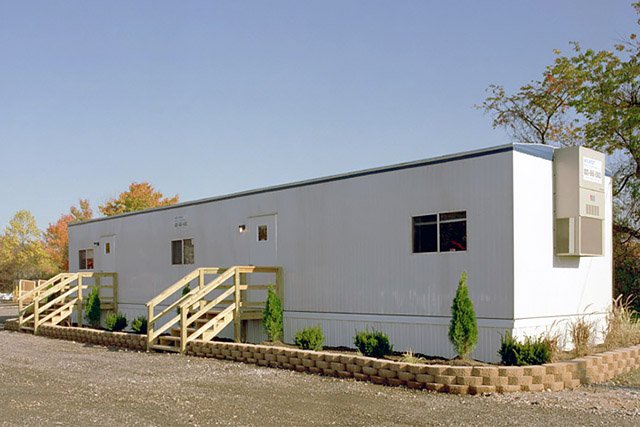 Construction Site Mobile Office Trailers, Mobile Trailers, Jobsite ...